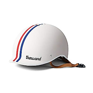 Thousand Adult Bike Helmet The Original Low Profile Retro Commuter Cycling Helmet Safety Certified for Bicycle Skateboard Road Bike Skating Roller Skates; for Men & Women; Heritage Collection (Medium)