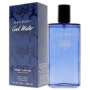 Davidoff Cool Water Street Fighter EDT Spray (Champion Edition) Men 4.2 oz