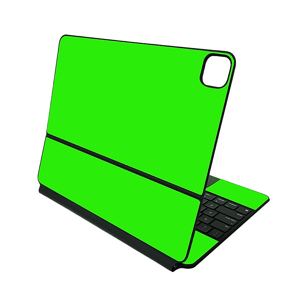 MightySkins Skin Compatible with Apple Magic Keyboard for iPad Pro 12.9" (3rd-6th Generation) - Solid Green | Protective, Durable, and Unique Vinyl Decal wrap Cover | Easy to Apply | Made in The USA