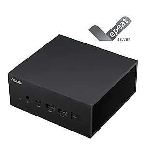 ASUS ExpertCenter PN64 Mini PC Barebone with Intel Core i5-12500H Mobile Processor, up to 64GB DDR5 RAM, Dual Storage Design, WiFi 6E, Bluetooth, USB-C with VESA Mount,Black