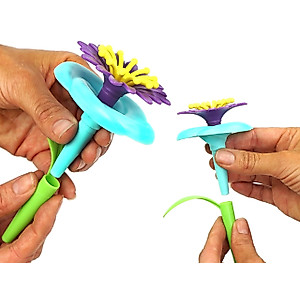 Axel Adventures Flower Garden Building Toy, Stem for 3 Year Old, Flower Building Toy Set, Build A Garden Stem Toy, Girl Toys Age 2-3 Years, Flower Garden Building Toys, Toddler Girl Toys Age 2-3 (46)