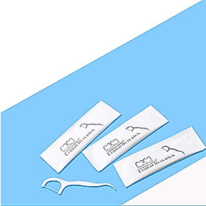 50 Count,Individually Wrapped Micro Dental Floss (50 Pcs)