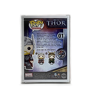 Diamond Guard 0.5 mm Premium Pop Protector for Funko 4” Inch Pop! Vinyl Collectible Figure. Real Scratch Resistant, Reinforced Edges, Crystal Clear Soft Display Case. Pack of 20 Funko Pop Protectors.
