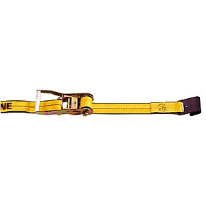 Kinedyne (572720) 2" x 27' Cargo Ratchet Strap with Flat Hook and Long/Wide Handle Ratchet