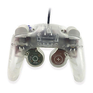 Reiso 2 Packs NGC Controllers Classic Wired Controller for Wii Game cube(Moss green and Deep green)