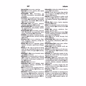 Webster's Dictionary & Thesaurus, Newest Edition