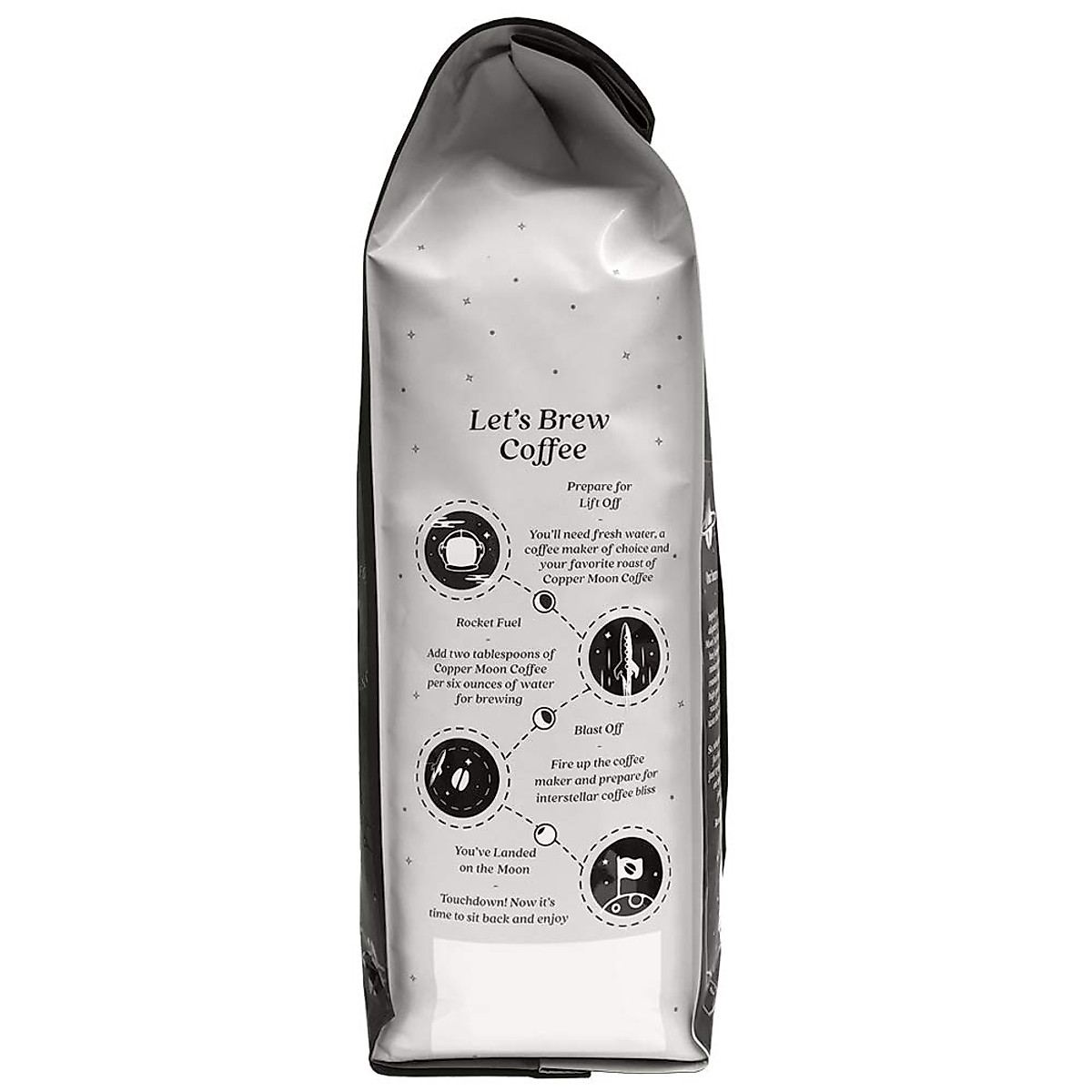 Copper Moon Whole Bean Coffee, Dark Roast, Sumatra Blend, 5 Lb