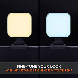 Logitech for Creators Litra Glow Plus StreamCam Bundle with Litra Glow Premium LED Streaming Light with TrueSoft, StreamCam Premium HD Webcam, Full HD 1080p 60 fps, Desktop Tripod Stand — Graphite