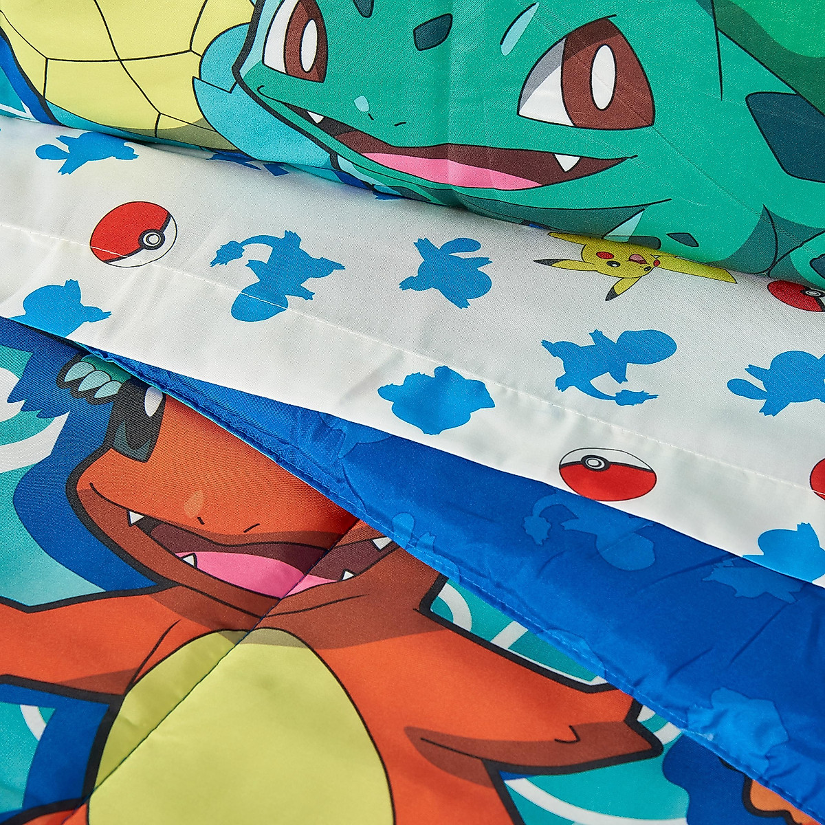 Northwest Pokemon Bed in a Bag Set, Twin, First Starters