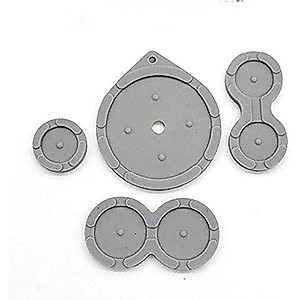 Full Housing Shell Pack Case Cover for GBA SP Gameboy Advance SP Shell Case with Buttons Kit (I)