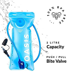 Water Buffalo Hydration Backpack - Hydration Pack Water Backpack with 2L Hydration Water Bladder - Hydropack Running Backpack 12L - The Essential Water Pack for Hiking, Running, Biking, Ski, and Raves