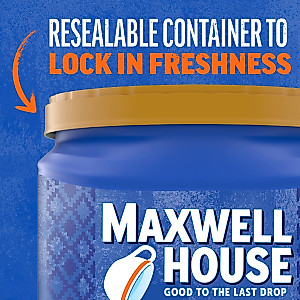 Maxwell House Colombian Medium Roast Ground Coffee (24.5 oz Canister)