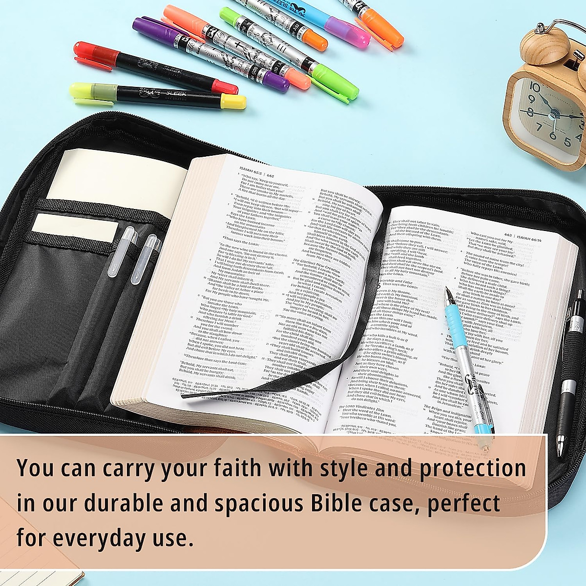 Mr. Pen- Bible Case, Bible Bag, Bible Covers, Bible Holder, Bible Bags Canva, Study Bible Case, Bible Cases, Bible Covers for Women, Covers for Bible, Bible Book Cover, Bible Cover, Bible Cover Case