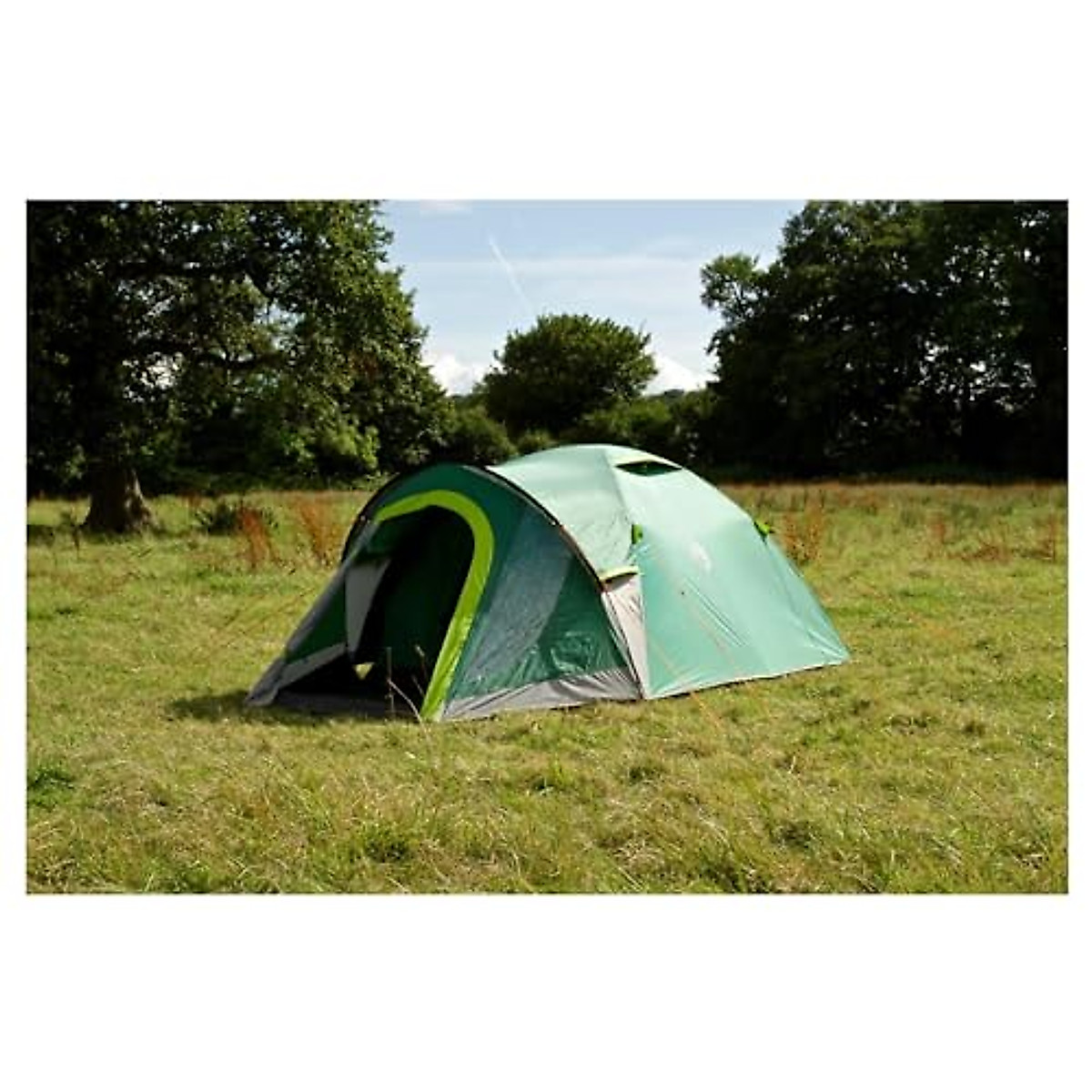 Coleman Kobuk Valley 4 Plus Tent - Green/Grey, One Size