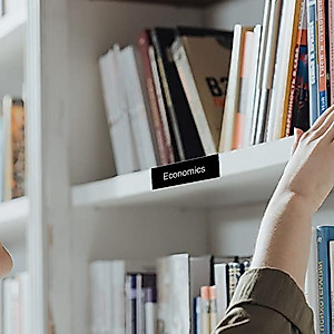 P Touch Black Label Tape 24mm Replaced for Brother TZe-355 TZe TZ Black Tape 24mm 0.94 Laminated, 1 Inch White on Black Tape for Brother P-Touch Label Maker PTD600VP PTD610 PTP700 PT-P710BT, 5 Pack