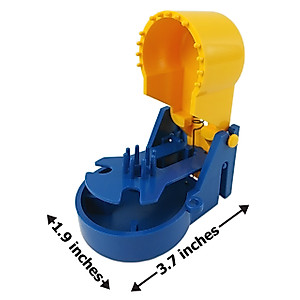 made2catch Pack of 6 Easy Use Mouse Traps - Model 2016 (Random Colors) - Easy Set Snap Mouse Trap - Reusable Humane Mouse Traps That Work - Mice,Voles and Small Rodents Control - Random Colors