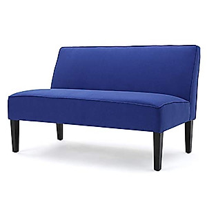 Christopher Knight Home Dejon Fabric Loveseat, Royal Blue, Dimensions: 30.00”D x 50.00”W x 32.20”H