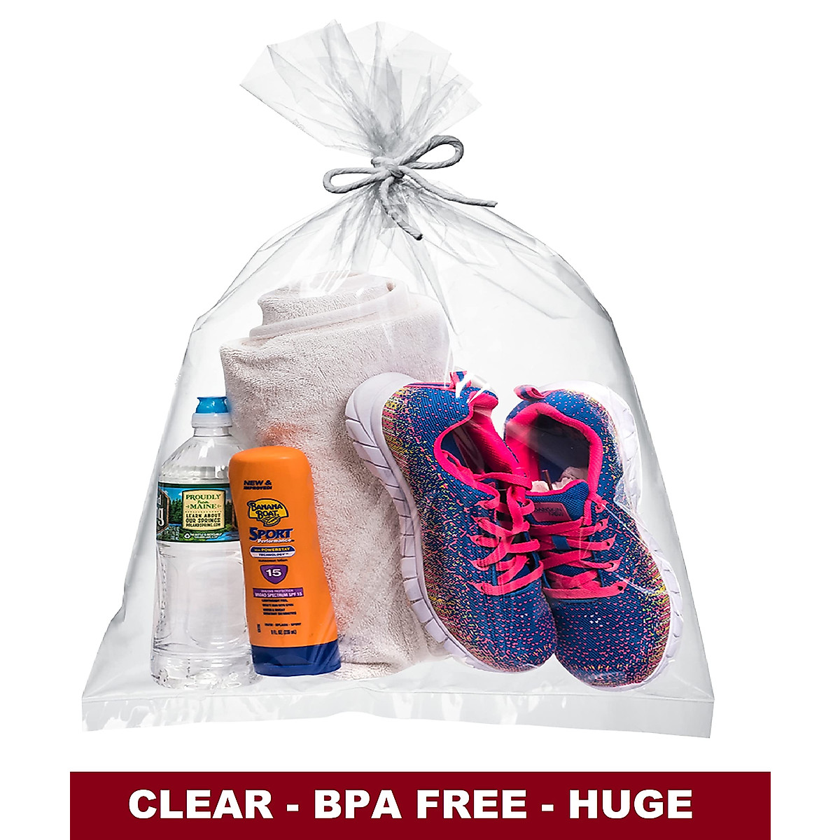 [ Pack of 100 ] 5 Gallon Bucket Liner Bags for Marinating and Brining - 2 MILL THICK- BPA FREE - ''18x24'' - Poly Bags, Food Grade, BPA Free, X-Large BIG Bags for Food Storage, Freezer, Meat, Seasonal