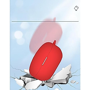 Case for Sony WF-1000XM5 2023, Silicone Case for WF-1000XM5 Case, Shock-Proof, Water-Proof, Anti-Fall Protective Cover for Sony WF 1000XM5 Earbuds Case Cover with Keychain (Black)