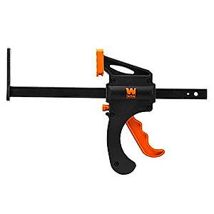 WEN CT992F 7.5-Inch Quick Release Track Saw Clamps, Two Pack