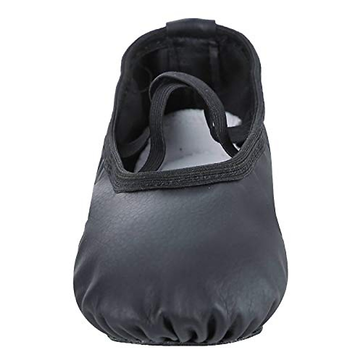 Dynadans Soft Leather Ballet Shoes/Ballet Slippers/Dance Shoes for Girls and Boys (Toddler/Little/Big Kid/Women)-Black-5M Big Kid