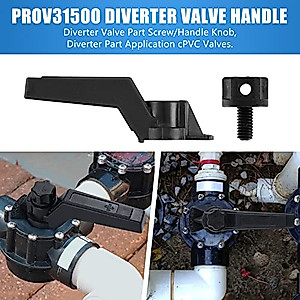 UASAM Pool Valve Handle Replacement for praher pool valve handle 2-pack