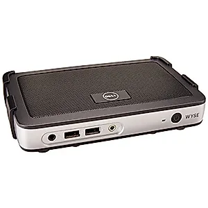 Dell Wyse 909569-01L P25 Mini Desktop, 512 MB RAM, 32 MB Flash, Black/Silver