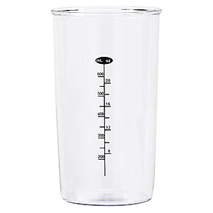 Amazon Basics 500 Watt Multi-Speed Immersion Hand Blender with Attachments, Silver