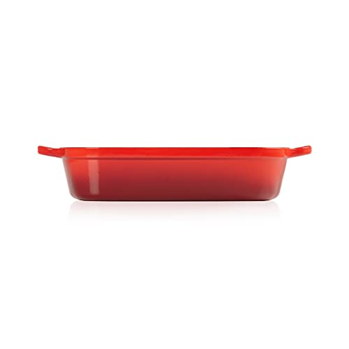 Le Creuset Enameled Cast Iron Signature Rectangular Roaster, 7 qt. (12.8" x 18.7"), Cerise