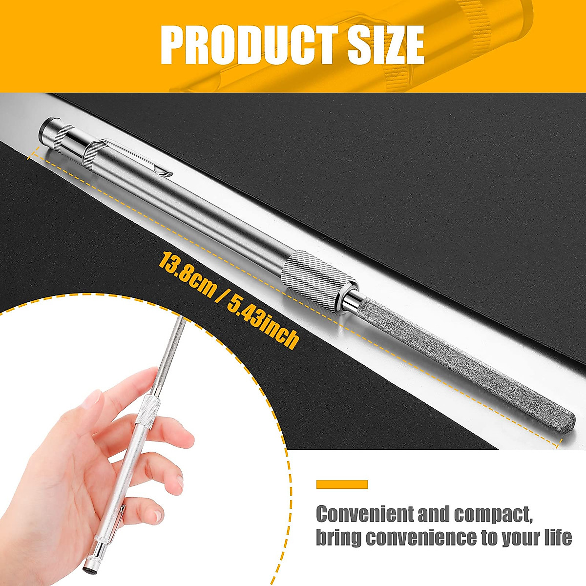 Diamond Glass File Crystal Glass Files Crystal and Glass Repair File Metal Diamond Grit Tool Cemented Carbide Metal Grit Tools Crystal Glass Diamond Repair File