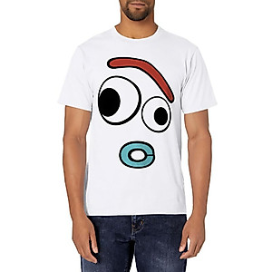 Disney Pixar Toy Story 4 Forky Large Surprised Face T-Shirt