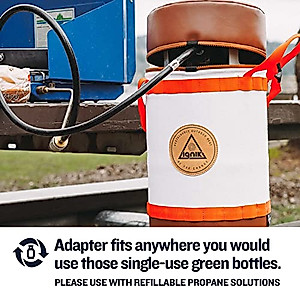 Ignik Adapter Hose for Refillable Propane Tanks, 4-Foot