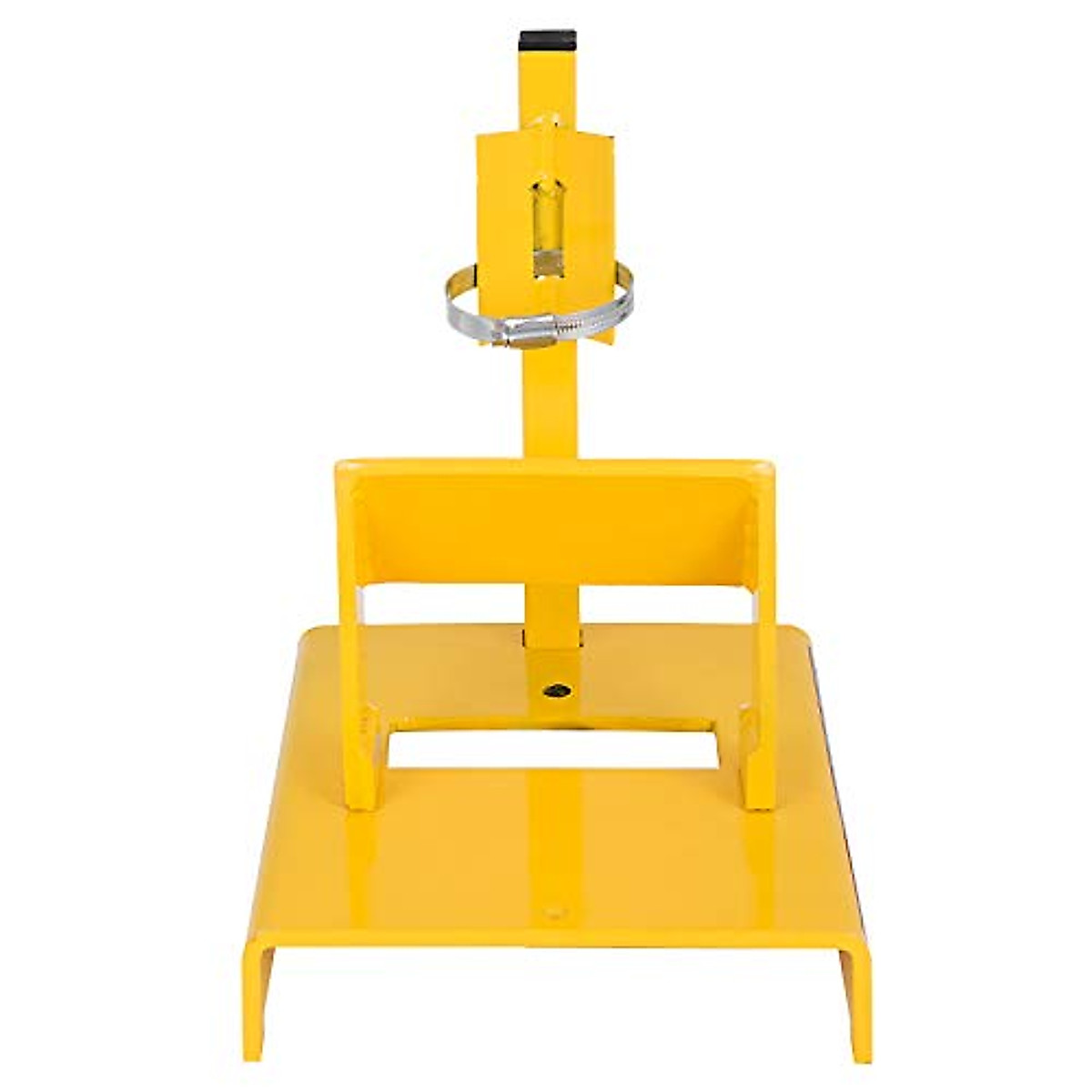 Happybuy 14 inches Yellow Lawn Mower Blade Sharpener Grinder Motor NOT Included Garden Blade Sharpener Adjustable Ring Rust 30°Angle