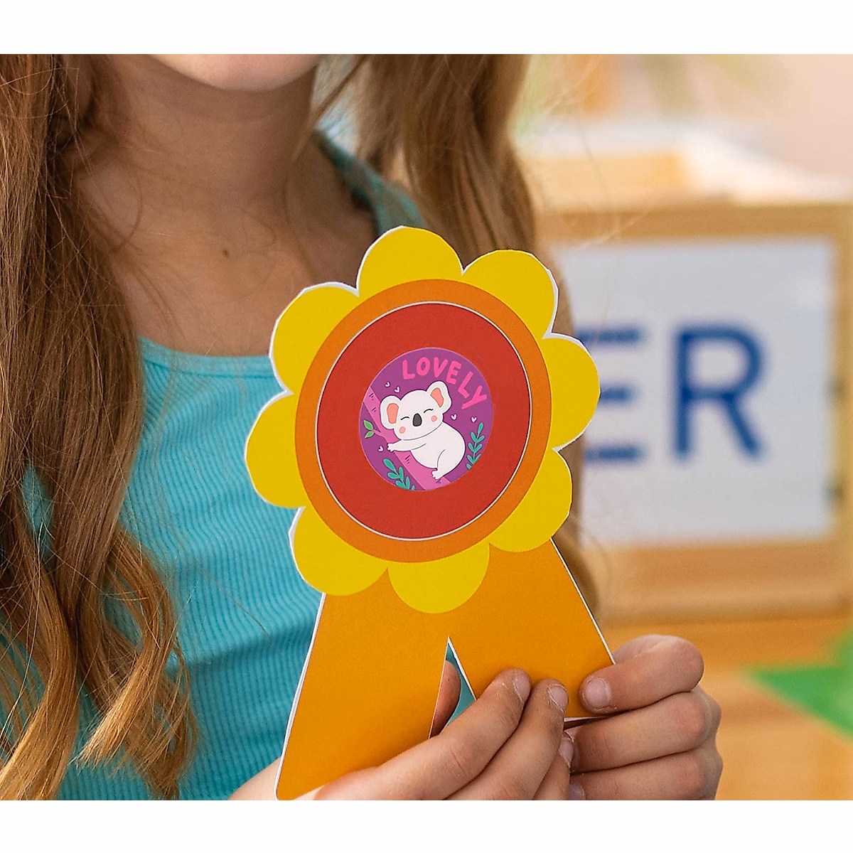 Reward Stickers for Kids by Sweetzer & Orange - 1008 Stickers, 8 Assorted Designs, 1 Inch School Stickers - Teacher Supplies for Classroom, Potty Training Stickers and Motivational Stickers