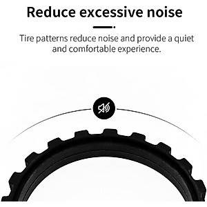 Replacement Tires for IROBOT ROOMBA Wheels Series 500 600 700 800 900 E5 E6 I7 Vacuum Parts Anti-slip and Great Adhesion (2)