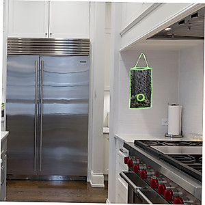 SHERCHPRY Pantry Closet for Kitchen Hutch for Kitchen Storage Trash Bags House Organization Must Haves Paper Bag Holder Storage Hanging Bag for Kitchen Garbage Bags Organizer Grid Dispenser