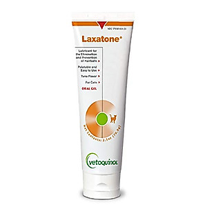 Vetoquinol Laxatone: Oral Hairball Lubricant Gel for Cats – Tuna-Flavored, 2.5oz