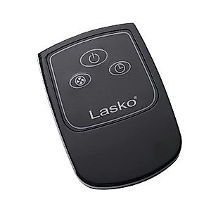 Lasko 1843 18″ Remote Control Cyclone Pedestal Fan with Built-in Timer, Black Features Oscillating Movement and Adjustable Height