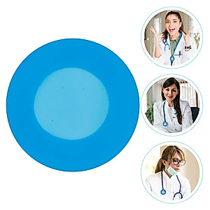 POPETPOP Stethoscope Cover - 10pcs Stethoscope Cover Soft Silicone Stethoscope Spare Parts Stethoscope Stethoscope Diaphragm Covers for Hospital Doctor