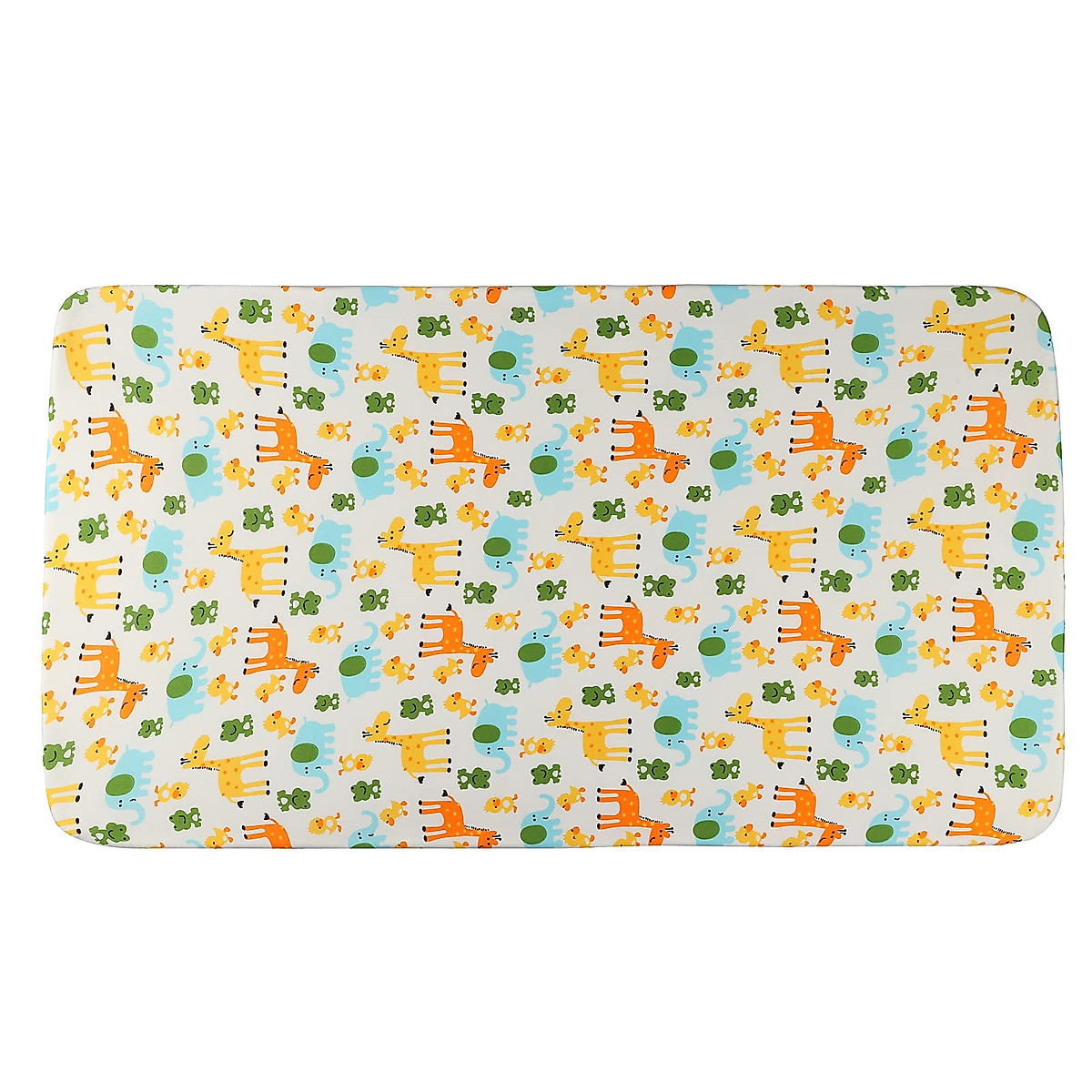 Dinosaur Fitted Crib Sheet Set 2 Pack Jersey Knit Ultra Soft Stretchy Toddler Bed Mattress Sheets for Baby Boy Elephant Giraffe Frogs by Knlpruhk