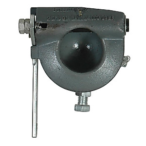 Bulldog 0289340317 Gooseneck Coupler, 2-5/16 in. Diameter, 25,000 lbs. Capacity, Round