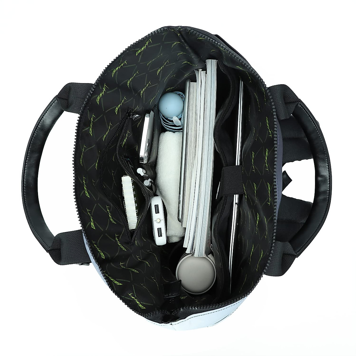 BE SMART Men Laptop Gradient Backpack, Stylish Large Capacity Handbag with Reflective Strap, Waterproof Anti-Theft Durable Briefcase Fits 15.6 Inch Computer for Work Business and Travel