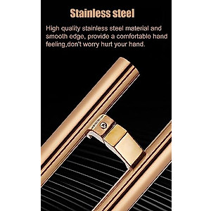 Barn Door Push Pull Door Handle 20/24/32/40inch Glass Door Pull Push Handle, Contemporary Stainless Steel Interior Exterior Sliding Barn Door Handle, Kitchen/Bathroom/Office Door Handles, Two-Side Des