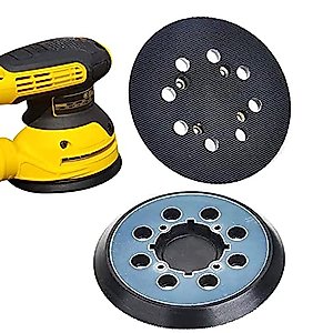2 Pack 5 inch 8 Hole Hook and Loop Replacement Sanding Pad for DeWalt DWE64233 & N329079 Compatible with DWE6423/6423K, DWE6421/6421K, DWE6421-B2, DWE6421-B3, DWE6421-BR, DCW210B (2 Packs)