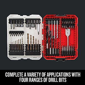 CRAFTSMAN Drill Bit Set, 60 Pieces (CMAF1260)