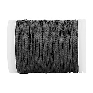 GOTOTOP Archery Serving String 120m Nylon String Serving Thread for Bowstring Archery Supplies (Black)