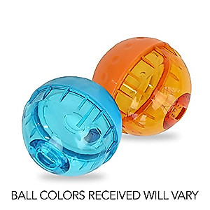 OurPets IQ Treat Ball Interactive Food Dispensing Dog Toy , Assorted Colors