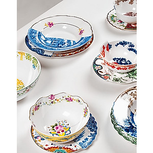 SELETTI Hybrid-Fillide Porcelain Soup Plate Diameter 25.4 cm Height 4.2 cm