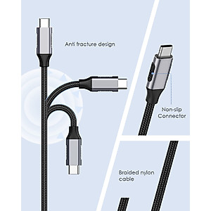LENTION USB C to SD/Micro SD Card Reader, Type C SD 3.0 Card Adapter Compatible 2023-2016 MacBook Pro 13/15/16, New Mac Air/iPad Pro/Surface, More (CB-C8, Space Gray)
