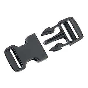 Black 1" Buckle Clip Safety Replacement Part for Ingenuity High Chair Booster Seats